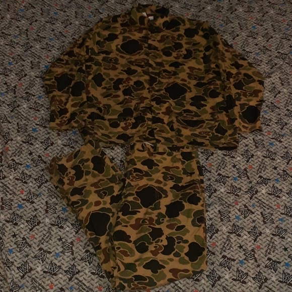 Vintage | Pants | 8s Saftbak Duck Camo Jacket Pants Vintage Camouflage ...